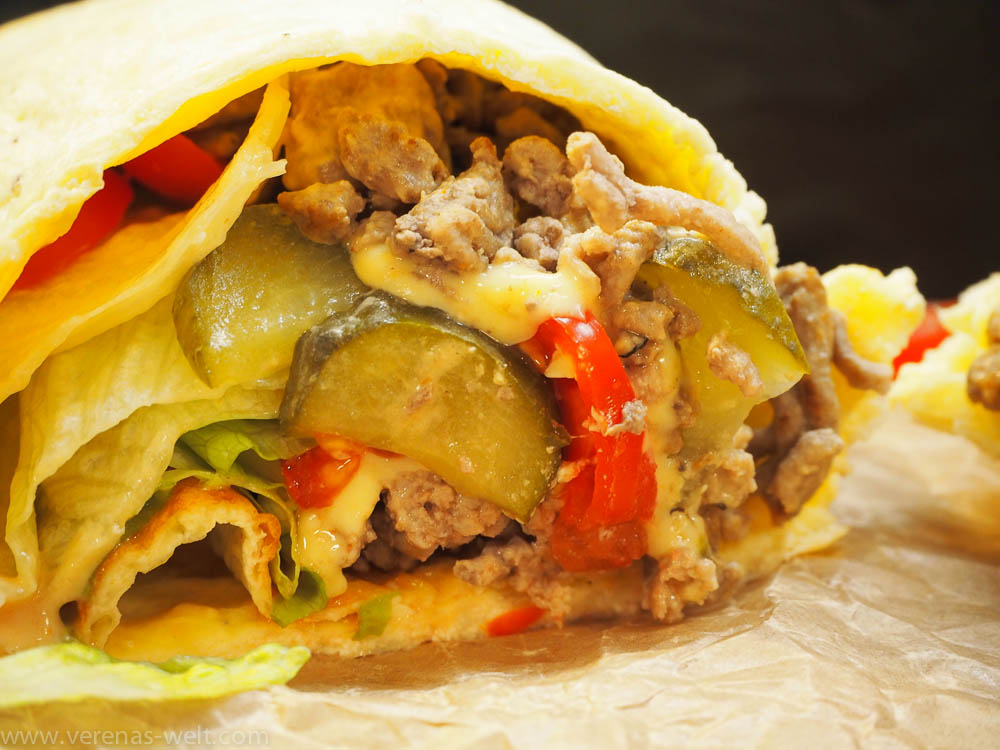 Big Mac Rolle Low Carb